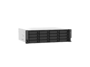 qnap ts-1673au-rp 16 bay high-performance rackmount nas with 2 x 2.5gbe ports, redundant psu