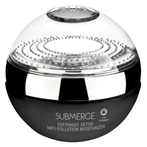 pÜr beauty submerge overnight detox anti-pollution moisturizer, helps restore skin's hydration, helps smooth appearance of blemishes, charcoal, aloe & green tea, cruelty free