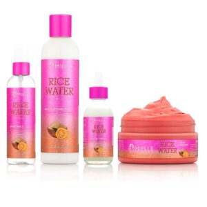 mielle rice water collection combo (milk, masque, split, shine mist)