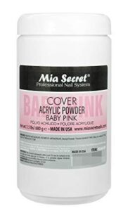 mia secret acrylic powder cover baby pink 1.5 lbs