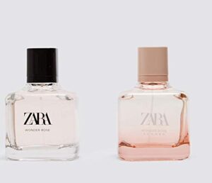 zara wonder rose and wonder summer 2 pack eau de toilette 80ml