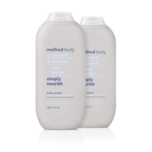 method body wash, simply nourish, 18oz, 2 pack, simply nourish, 18 fluid_ounces