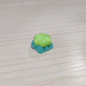 hfsecurity little fire dragon frog seed design resin keycaps for cherry mx switch mechanical gaming keyboard use sa r1 (frogseed)