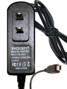 khoi1971 wall ac adapter power compatible with uniden bearcat police scanner radio sds100