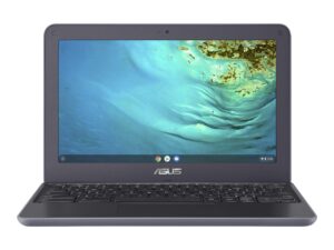 asus 2021 newest chromebook 11.6 inch laptop, mediatek mt8173c 2.1ghz, 4gb ram, 32gb emmc, wifi, bluetooth, webcam, chrome os + nexigo 32gb microsd card bundle