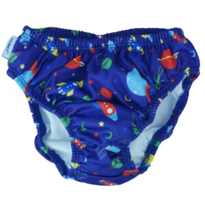 finis baby boys briefs and toddler swim diaper, space, 4t us