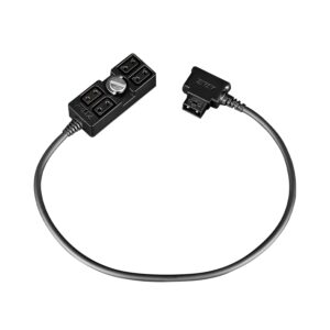 zitay d-tap 1x4 power splitter hub with reverse insertion prevention adapter for vmount battery