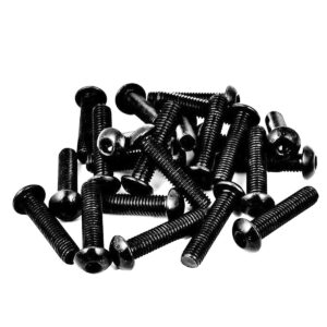 nge m8x20mm button head socket cap screws,alloy steel, fully threaded,allen hex drive(m8x20,20pcs)