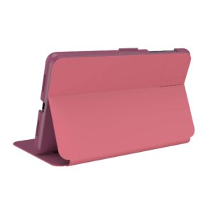 speck products balance folio tcl tab 8 case, royal pink/lush burgundy