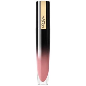 l’oréal paris brilliant signature shiny lip stain lipstick, be captivating 0.21 fl oz.