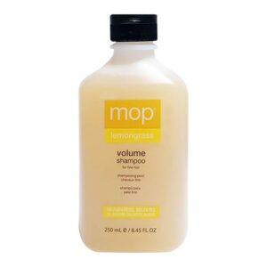 mop - volume shampoo for fine hair- lemongrass, 8.45 fl oz