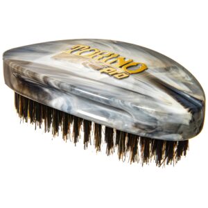 torino pro curve wave brush #204- hard palm reinforced curved wave brush - shower brush for wash & styles for 360 waves - great for wolfing and getting down to your scalp -hair brush for thick hair