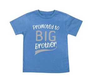 promoted to big brother bro sibling pregnancy announcement shirt toddler blue