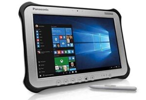 panasonic toughpad g1, fz-g1, intel core i5-4310u @2.0ghz, 256gb ssd, 8gb, 10.1-inch wuxga multi touch + digitizer, wifi, bluetooth, rear cam, webcam, 4g lte, windows 10 pro, lan port (renewed)