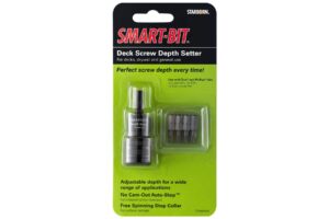 smart bit deck screw driver w/depth setter #7