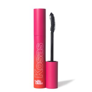 kosas the big clean mascara | longwear, fluffy lashes, intense black