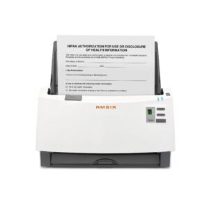 ambir imagescan pro 340 40ppm high-speed adf scanner for windows pc and mac