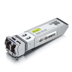 10gtek 25g sfp28 sfp+ sr transceiver, 25gbase-sr duplex lc mmf optical module for intel e25gsfp28sr, 850nm, ddm, up to 100m