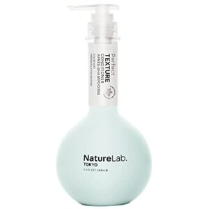 naturelab. tokyo perfect texture curl conditioner: strengthen, smooth and hydrate naturally textured and curly hair for a frizz-free, healthy shine i 11.5 fl oz / 340ml