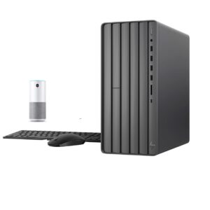 hp envy desktop computer, intel octa-core i7-11700f up to 4.9ghz, 32gb ddr4 ram, 1tb hdd+ 512gb pcie ssd, geforce gtx 1660 super 6gb gddr6, wi-fi 6, bluetooth, windows 11, conference webcam