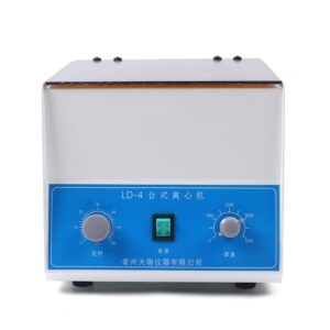 ld-4 electric lab benchtop centrifuge, 4000rpm 4 tubes x 100ml centrifuge machine with timer and speed control for lab