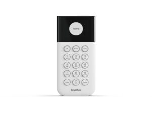 simplisafe wireless keypad - touch-to-wake technology - compatible with the home security system - latest gen