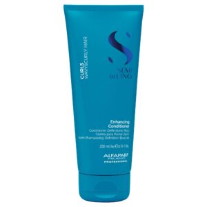 alfaparf milano semi di lino curls enhancing hair conditioner - color safe conditioner to hydrate, detangle & nourish wavy and curly hair - vegan conditioner for frizz control (6.76 fl oz / 200 ml)