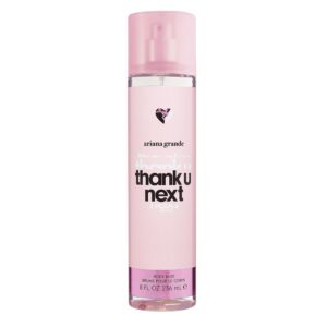 ariana grande thank u, next body mist – floral gourmand fragrance for women – 8 fl oz