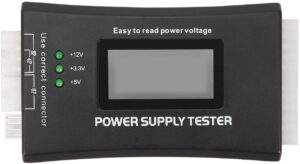 linsyrc 20/24 pin atx computer pc power supply tester atx btx itx sata pci-e hdd byi connectors lcd screen display