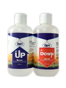 ph up and ph down control kit — 250 ml (8.4 fl oz) each — achieve the perfect ph — great for hydroponics