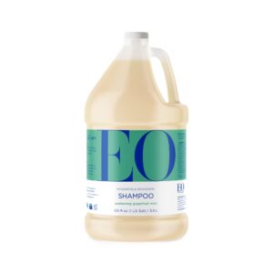 eo shampoo, 1 gallon, grapefruit and mint, organic plant based, hydrating & smoothing for all hair types