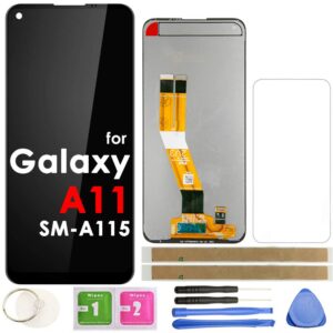 for a11 lcd screen replacement touch display digitizer assembly 6.4" (black) for samsung galaxy a11 a115 2020 sm-a115 sm-a115m sm-a115f/ds