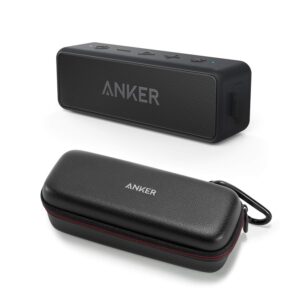 anker soundcore 2 bluetooth speaker bundle with official travel case