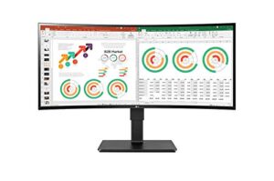 lg 34bn770-b 34" 21:9 qhd ultrawide hdr10 ips monitor, built-in-speakers, taa compliant, black