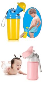 onedone portable baby child potty urinal emergency toilet for camping car travel and kid potty pee training for boys and girls