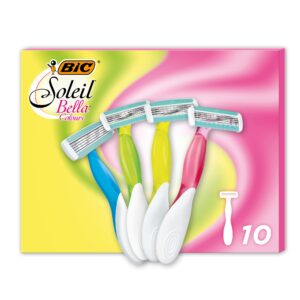 bic soleil bella razors - 10 count