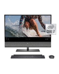 hp envy all-in-one pc, nvidia geforce gtx 1650, 10th gen intel core i7-10700 processor, 16 gb ram, 1 tb ssd storage, 31.5” 4k uhd display, wide-color-gamut & 600 nits peak brightness (32-a1010, 2021)