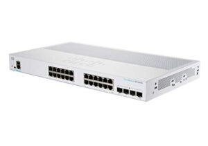 cisco business cbs250-24t-4g smart switch | 24 port ge | 4x1g sfp | limited lifetime protection (cbs250-24t-4g-na)