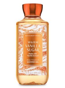 bath and body works warm vanilla sugar shower gel wash 10 ounce