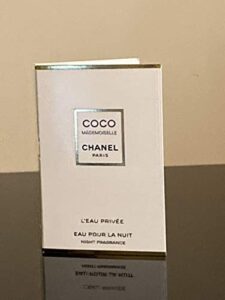 c.h.a.n.e.l coco mademoiselle l'eau privee edp night spray vial size 0.05 oz / 1.5 ml