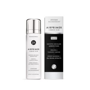 magicminerals liquidsilk air primer by jerome alexander, spray formula smoothes skin & minimizes appearance of pores for flawless makeup application