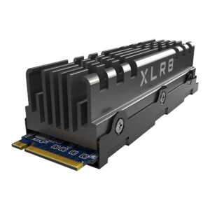 pny xlr8 cs3040 2tb m.2 nvme gen4 x4 internal solid state drive (ssd) with heatsink - m280cs3040hs-2tb-rb​