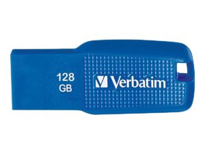 verbatim 128gb ergo usb 3.0 flash drive – blue