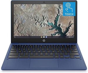 hp chromebook 11-inch ips touchscreen laptop, mediatek mt8183 octa-core processor, 4gb ram, 32gb emmc storage, wifi, webcam, usb type c, chrome os (renewed)