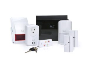 alc ahs616 connect home wireless security system diy self monitoring system using the alc connect app on your android or apple (ios) phone or tablet (renewed)