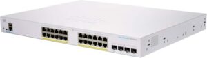 cisco business cbs350-24fp-4g managed switch | 24 port ge | full poe | 4x1g sfp | limited lifetime protection (cbs350-24fp-4g-na)