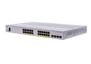 cisco business cbs350-24p-4x managed switch | 24 port ge | poe | 4x10g sfp+ | limited lifetime protection (cbs350-24p-4x)