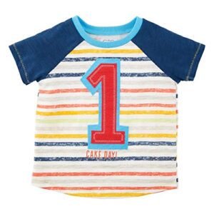 mud pie baby boy birthday shirt, 1, 12-18 months