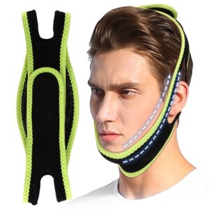 face slimming strap face lifting belt for men, v shaped slimming facial strap, anti-wrinkle anti aging face lifting firming strap,double chin removal polyurethane fibre face lifting band for men