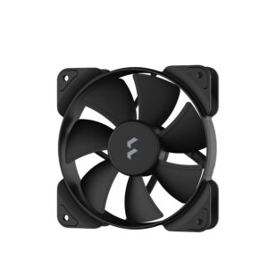 fractal design aspect 12 pwm black 120 mm wide 500-2000 rpm range computer fan